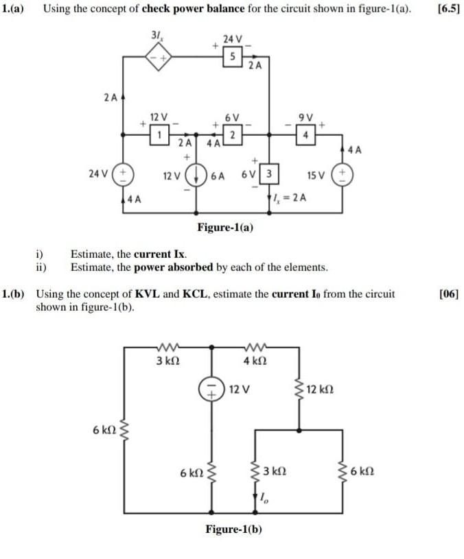 Solved a) Compute the value of equivalent resistance, Req | Chegg.com