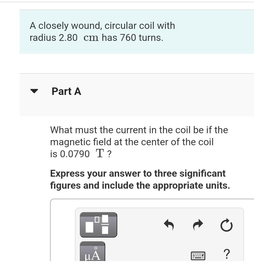 Solved A closely wound, circular coil with radius 2.80 cm | Chegg.com