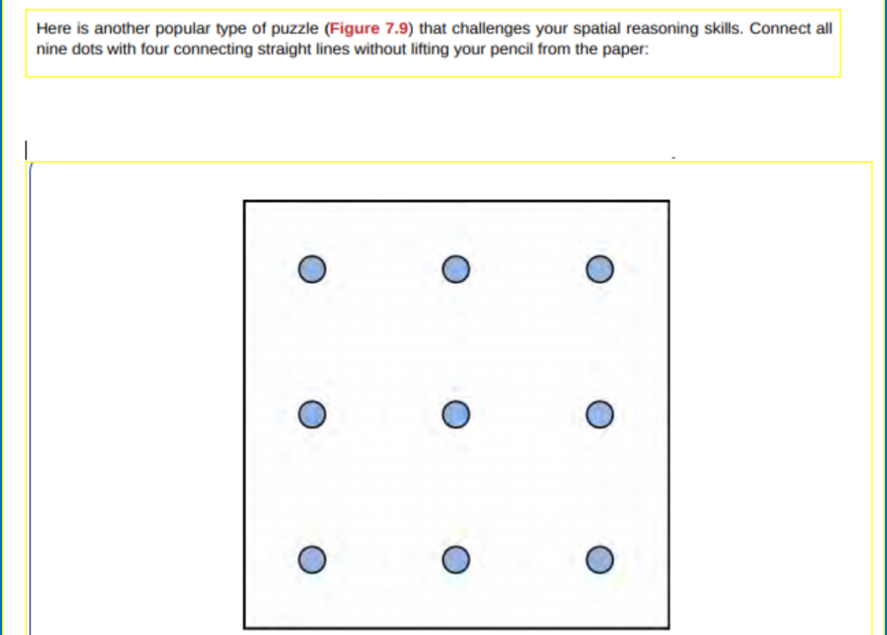 Solved Here is another popular type of puzzle (Figure 7.9) | Chegg.com