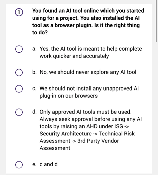Solved (1) ﻿You found an AI tool online which you started | Chegg.com