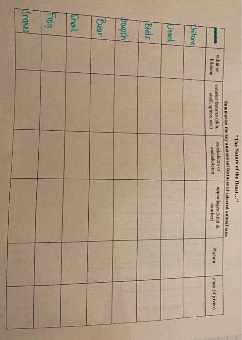 Solved Please create a list of examples of specific TV | Chegg.com