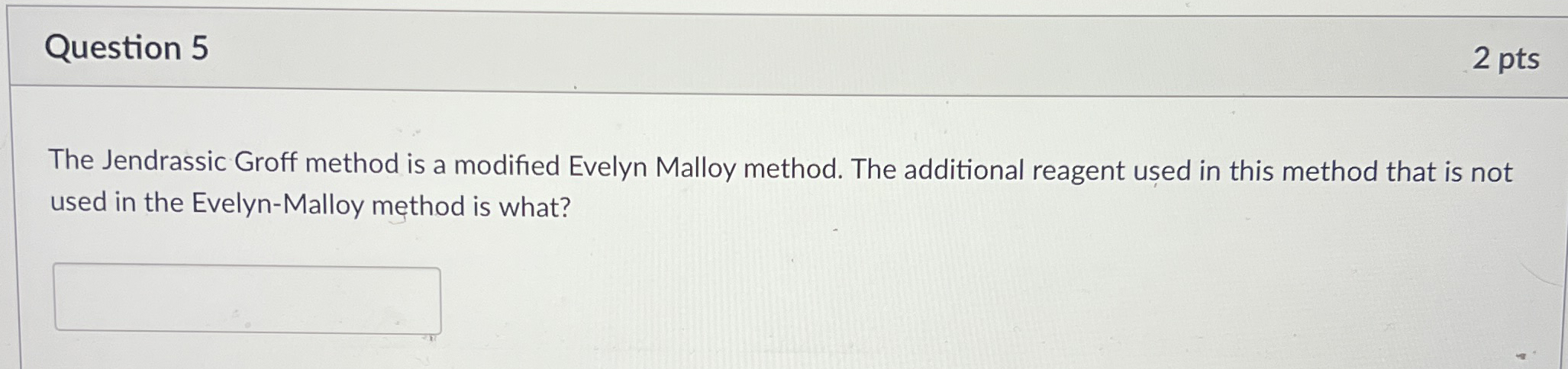 Solved Question 52 ﻿ptsThe Jendrassic Groff method is a | Chegg.com