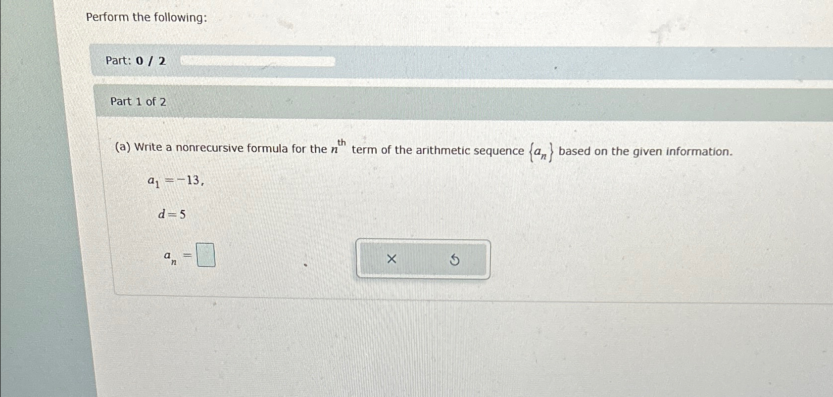 Solved Perform the following:Part: 02Part 1 ﻿of 2(a) ﻿Write | Chegg.com