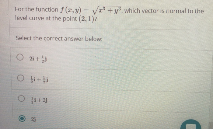 Solved For the function f(x,y) = sqrt( x^3 + y^3 ), which | Chegg.com
