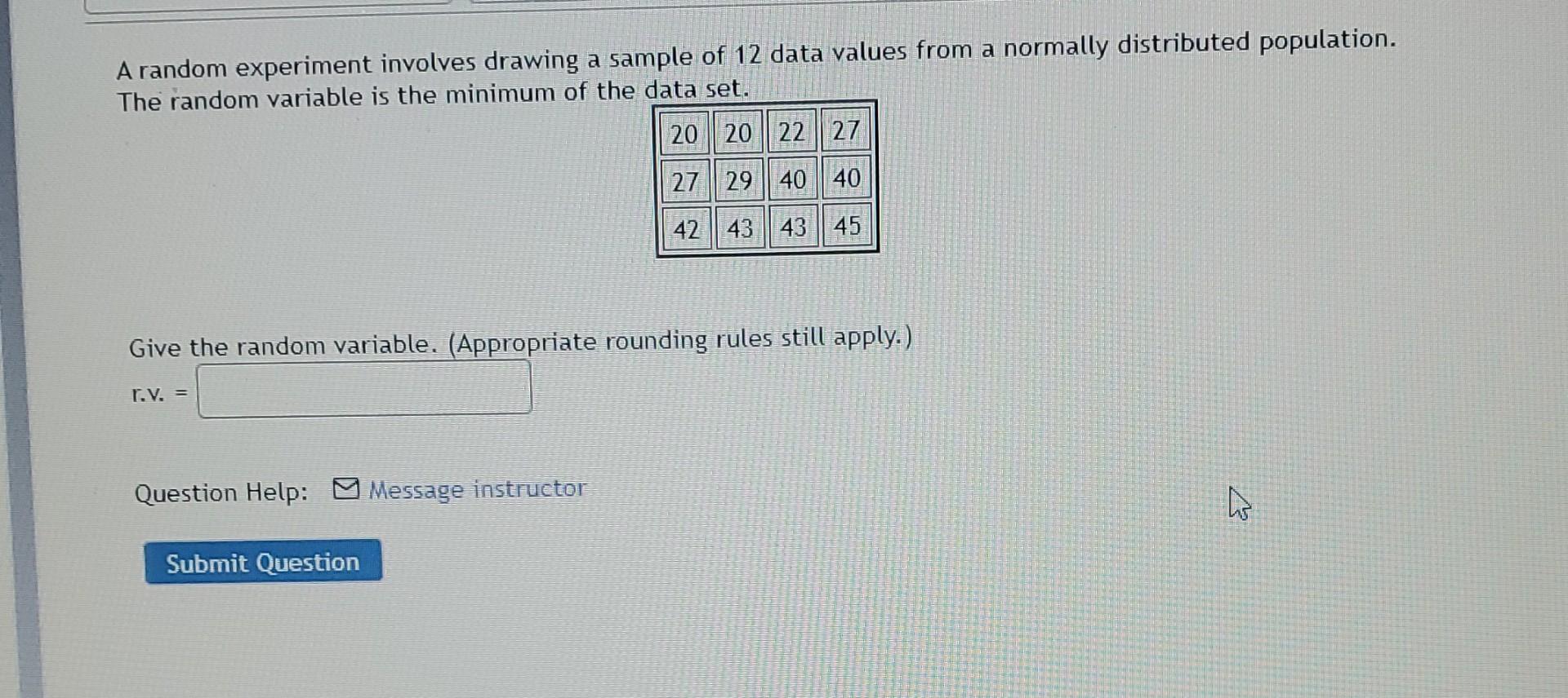 Solved A Random Experiment Involves Drawing A Sample Of 12 