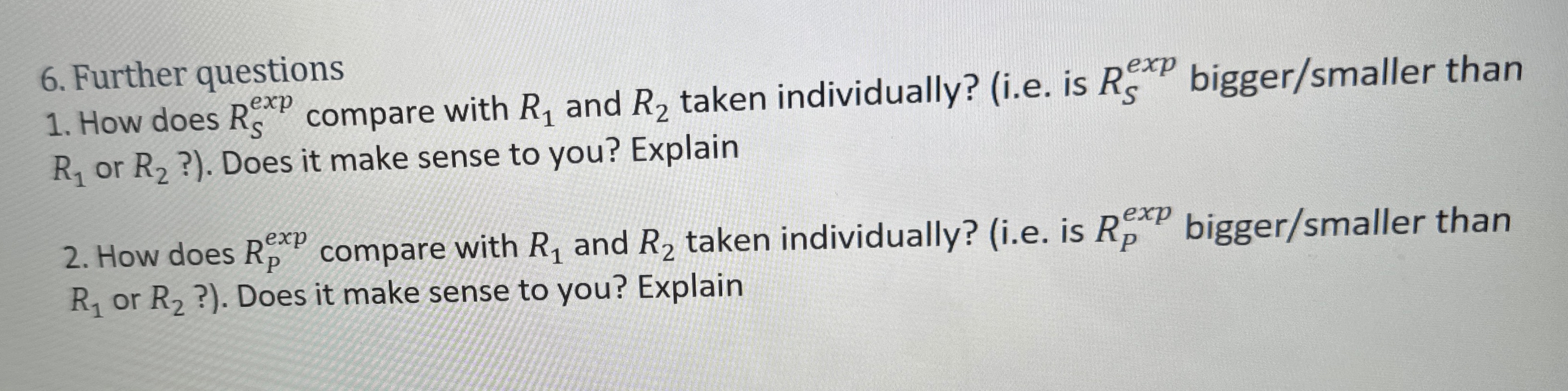 Solved Please solve these two questions, this is about Ohm's | Chegg.com