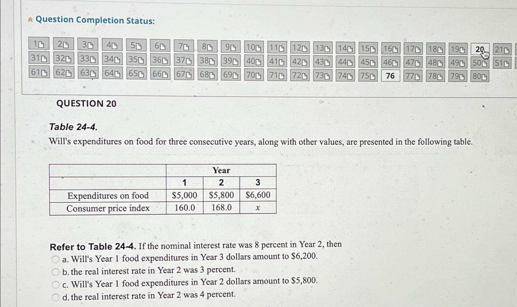 Solved Question Completion | Chegg.com