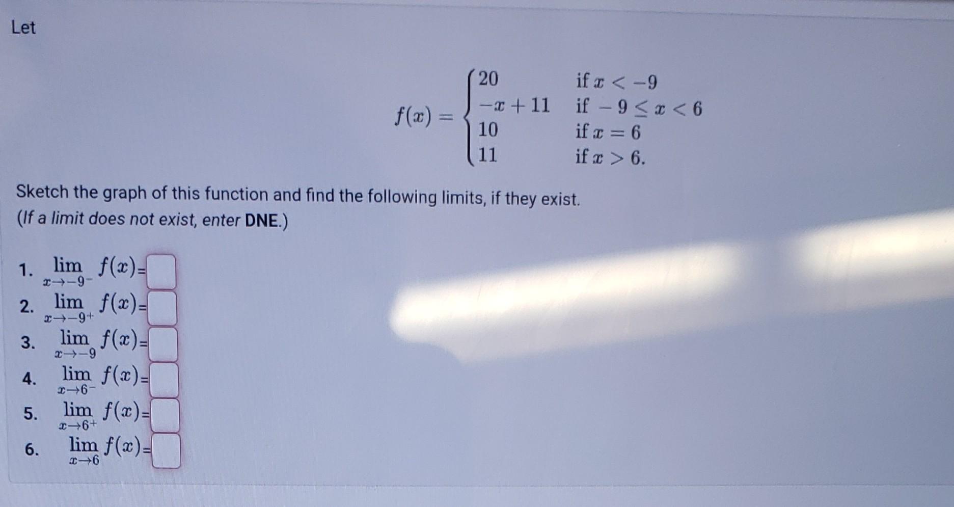Solved I've been able to grasp the concept of limits, in | Chegg.com