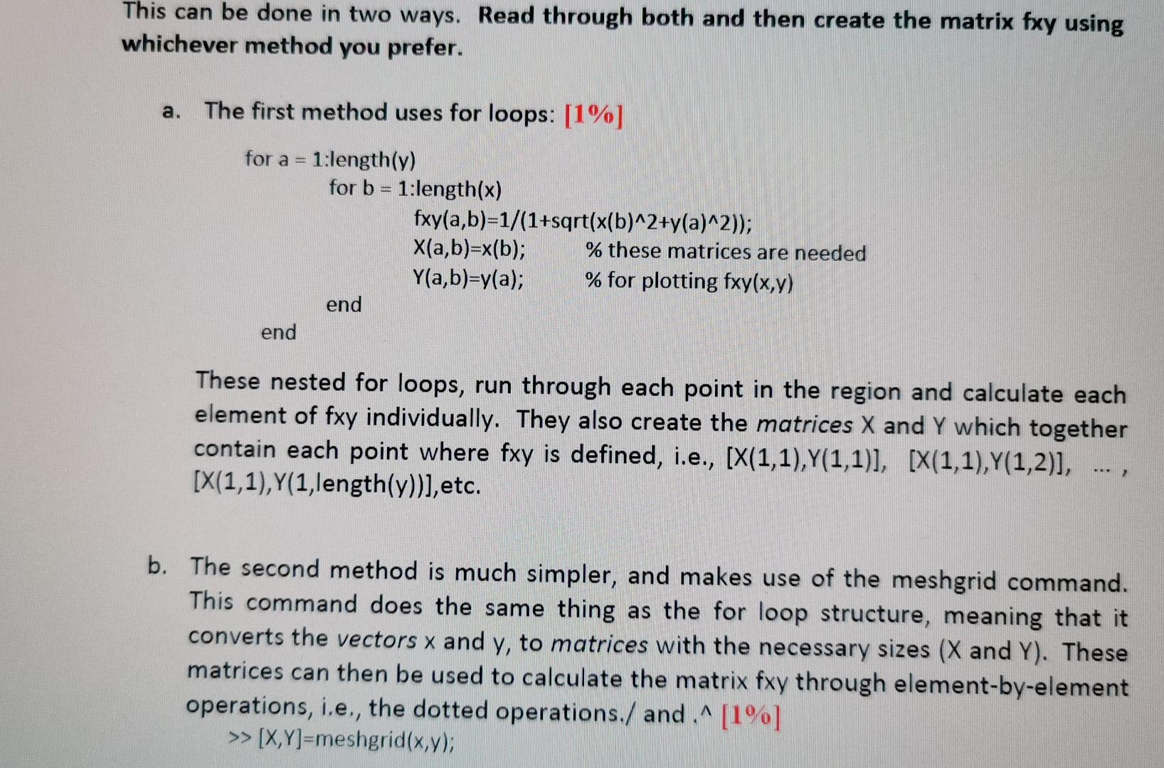Solved A. Three-Dimensional Plotting As shown in the Three | Chegg.com