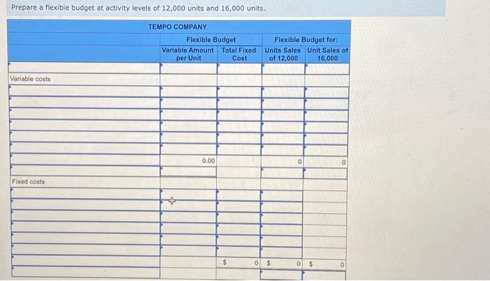 Solved 1. Compute total variable cost per unit. 2. Compute | Chegg.com