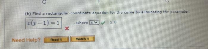 Solved x = 5 sin(t), y = 5 cos(t). osts (a) Sketch the curve | Chegg.com