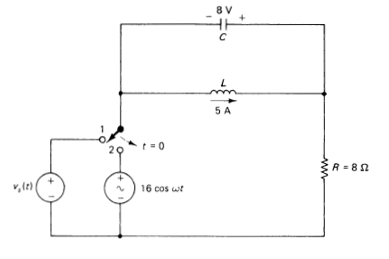 Solved P2. (10 ﻿pts.) ﻿The switch in the circuit below is | Chegg.com