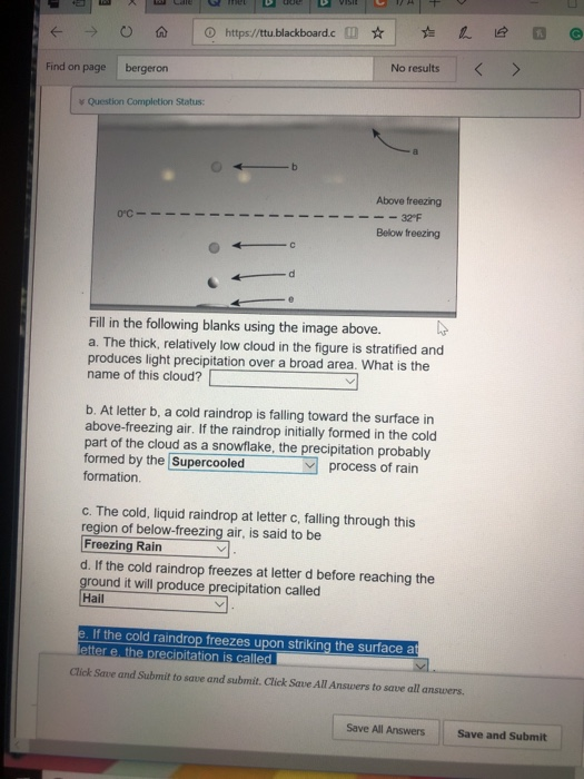Solved Calea + - € D D VISIE https://ttu.blackboard.c 0 * | Chegg.com