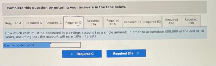 Solved Problem 6-34 (Algo) Present value calculations | Chegg.com