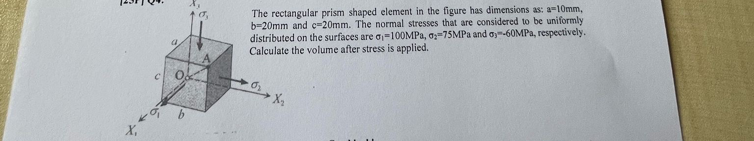 The rectangular prism shaped element in the figure | Chegg.com