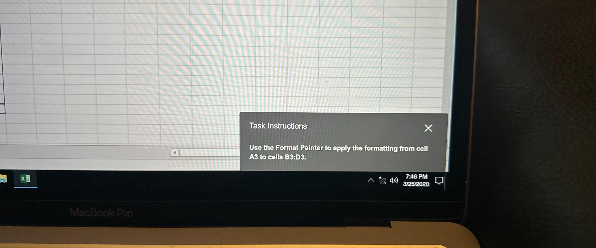 Solved Task InstructionsUse the Format Painter to apply the | Chegg.com