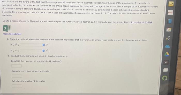 Solved Most individuals are aware of the fact that the | Chegg.com
