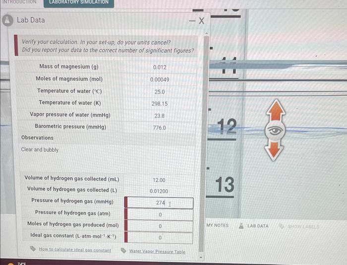 Solved Verify your calculation. In your sel-up, do your | Chegg.com