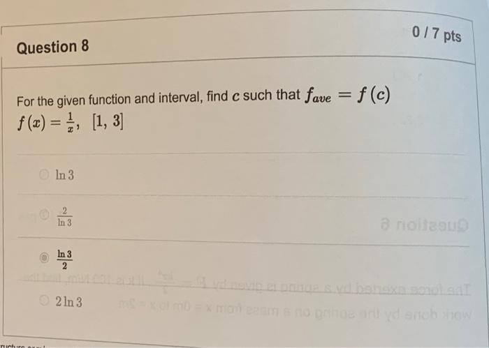 For the given function and interval, find c such that | Chegg.com