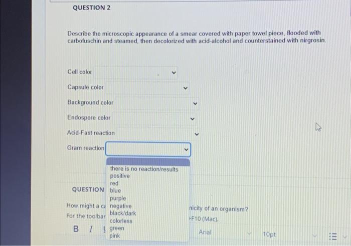 Solved Describe the microscopic appearance of encapsulated | Chegg.com