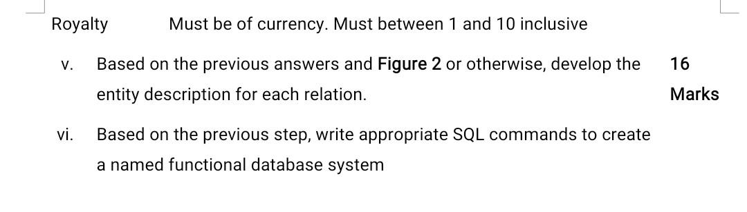 Solved Question Three a) What is database normalization? 2 | Chegg.com