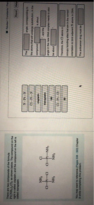 Solved Review Constants 1 Pen There are two compounds of the | Chegg.com