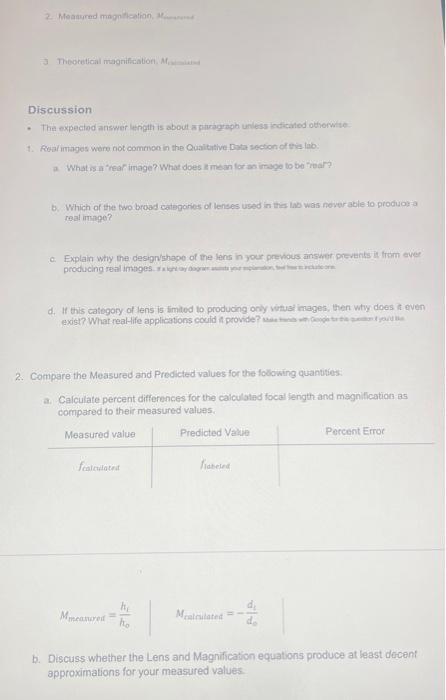 Solved distances Procedure and Data Quantitative Data - | Chegg.com