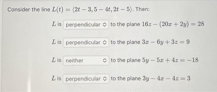 Solved An implicit equation for the plane through (−3,4,−1) | Chegg.com