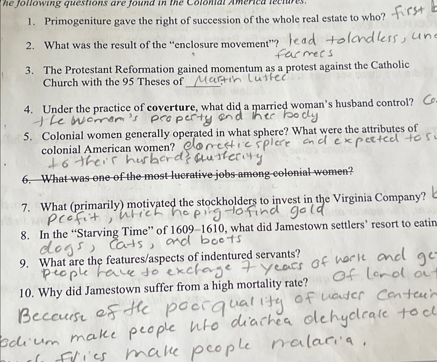 Solved Primogeniture gave the right of succession of the | Chegg.com