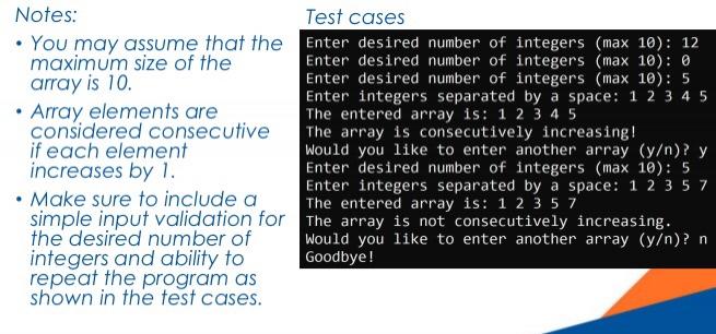 Solved 1. Write a void function called fillArray( that takes | Chegg.com