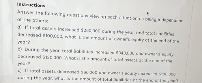 Solved Instructions Answer the following questions viewing | Chegg.com
