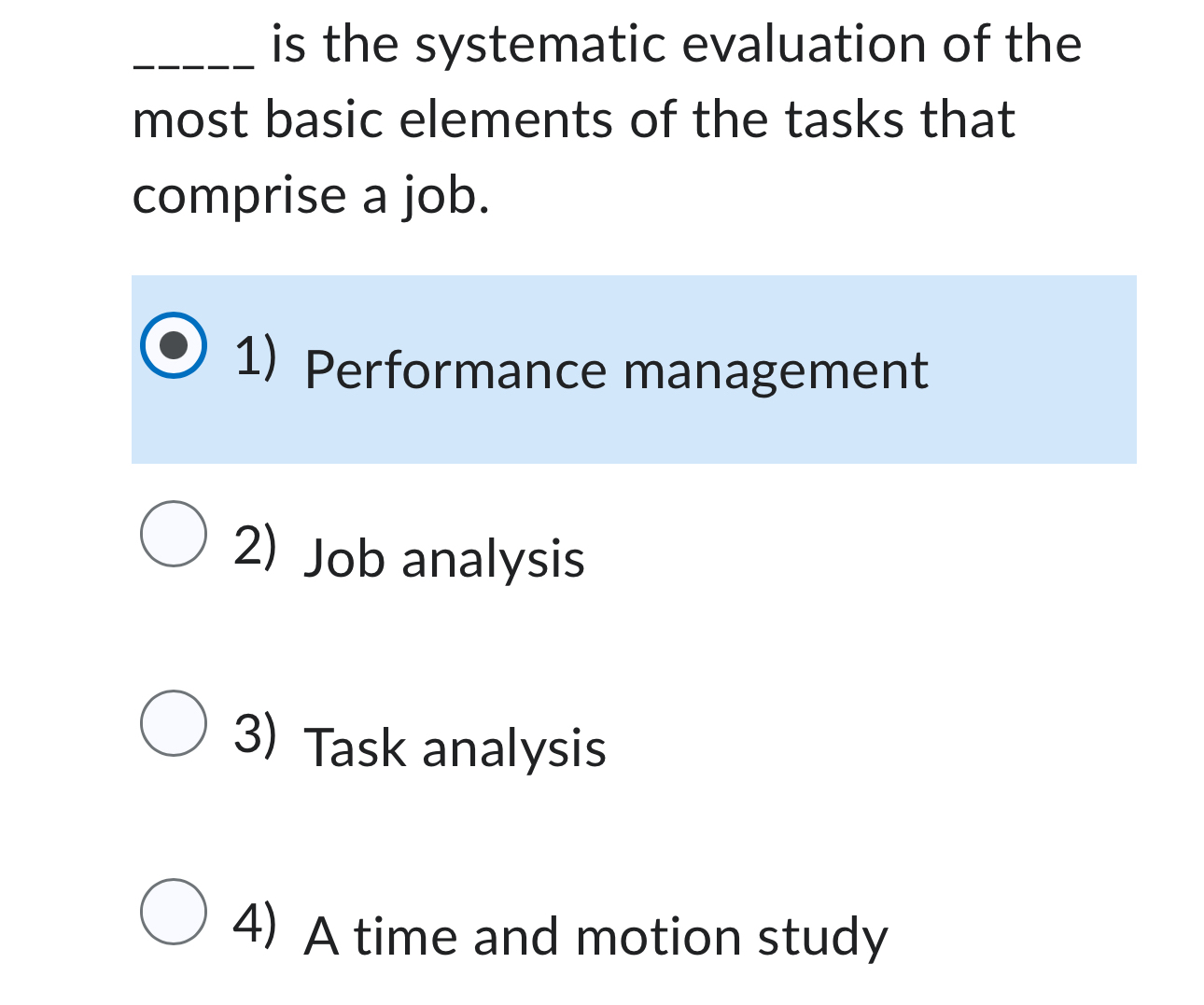 Solved q, ﻿is the systematic evaluation of the most basic | Chegg.com