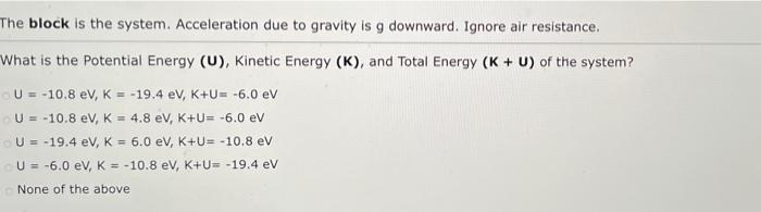 Solved Below is the energy vs. separation curve for a | Chegg.com