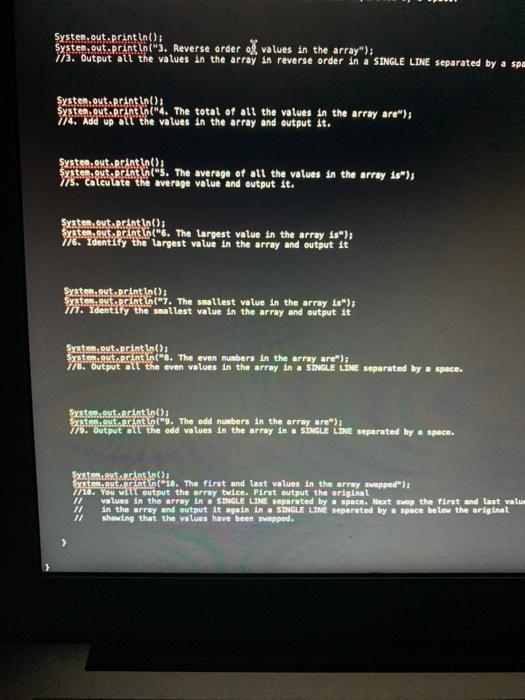 Solved import java.util. public class Arrays public public | Chegg.com