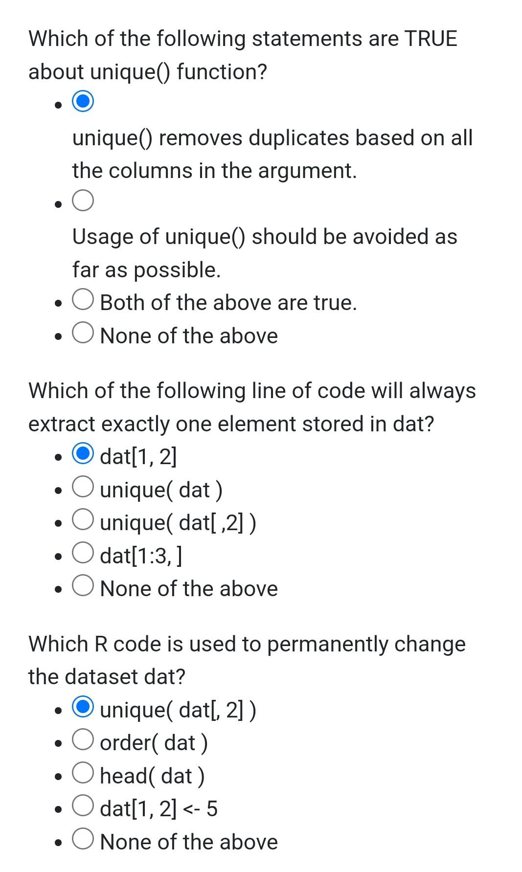 Solved Which of the following statements are TRUE about | Chegg.com