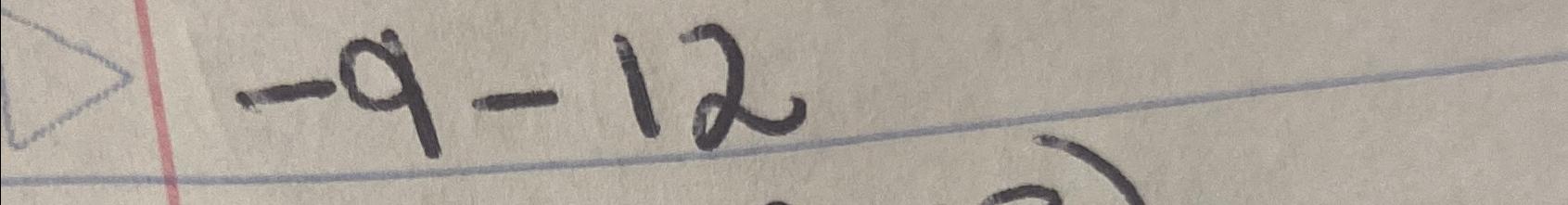 Solved -9-12 | Chegg.com