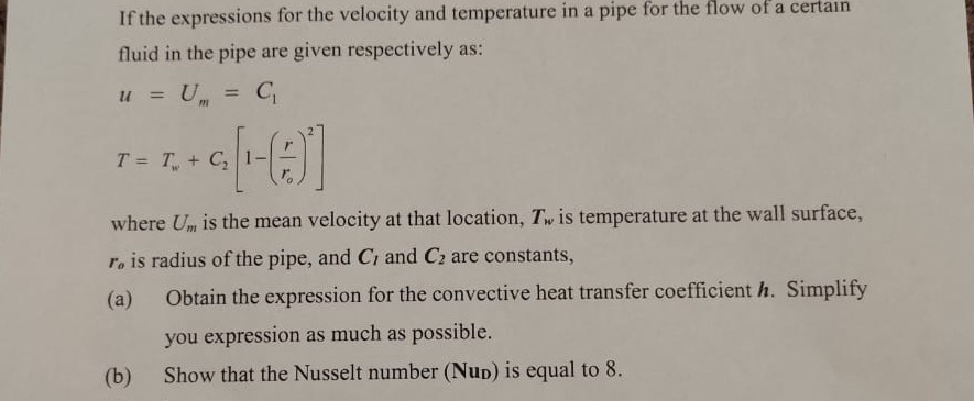 Solved PROBLEM NO. 1If the expressions for the velocity and | Chegg.com