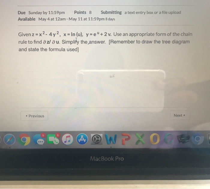 Solved Due Sunday by 11:59pm Points 8 Submitting a text | Chegg.com