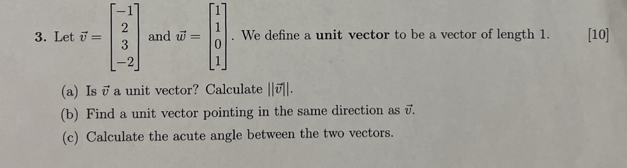 Solved Let vec(v)=[-123-2] ﻿and vec(w)=[1101]. ﻿We define a | Chegg.com