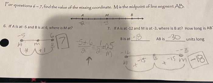 Solved For questions 6−7, find the value of the missing | Chegg.com