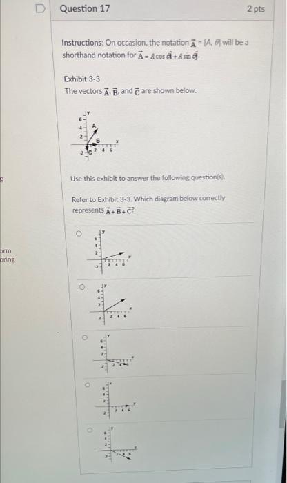 Solved Instructions: On occasion, the notation A=∫A, G will | Chegg.com