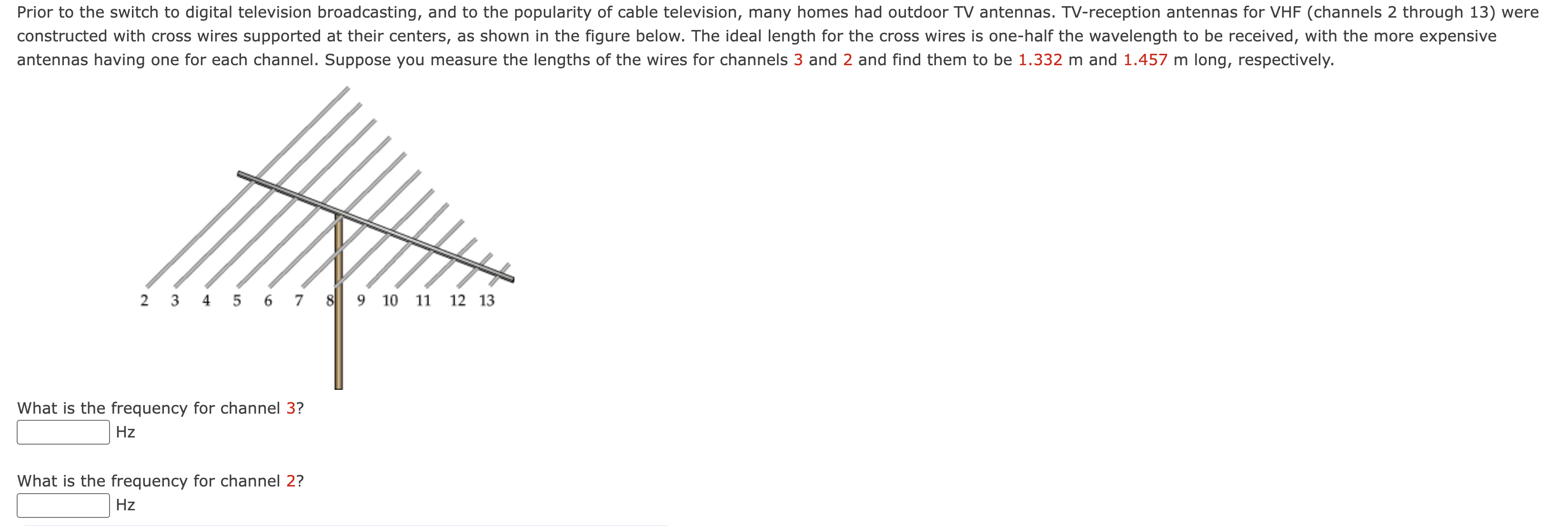 Solved antennas having one for each channel. Suppose you | Chegg.com