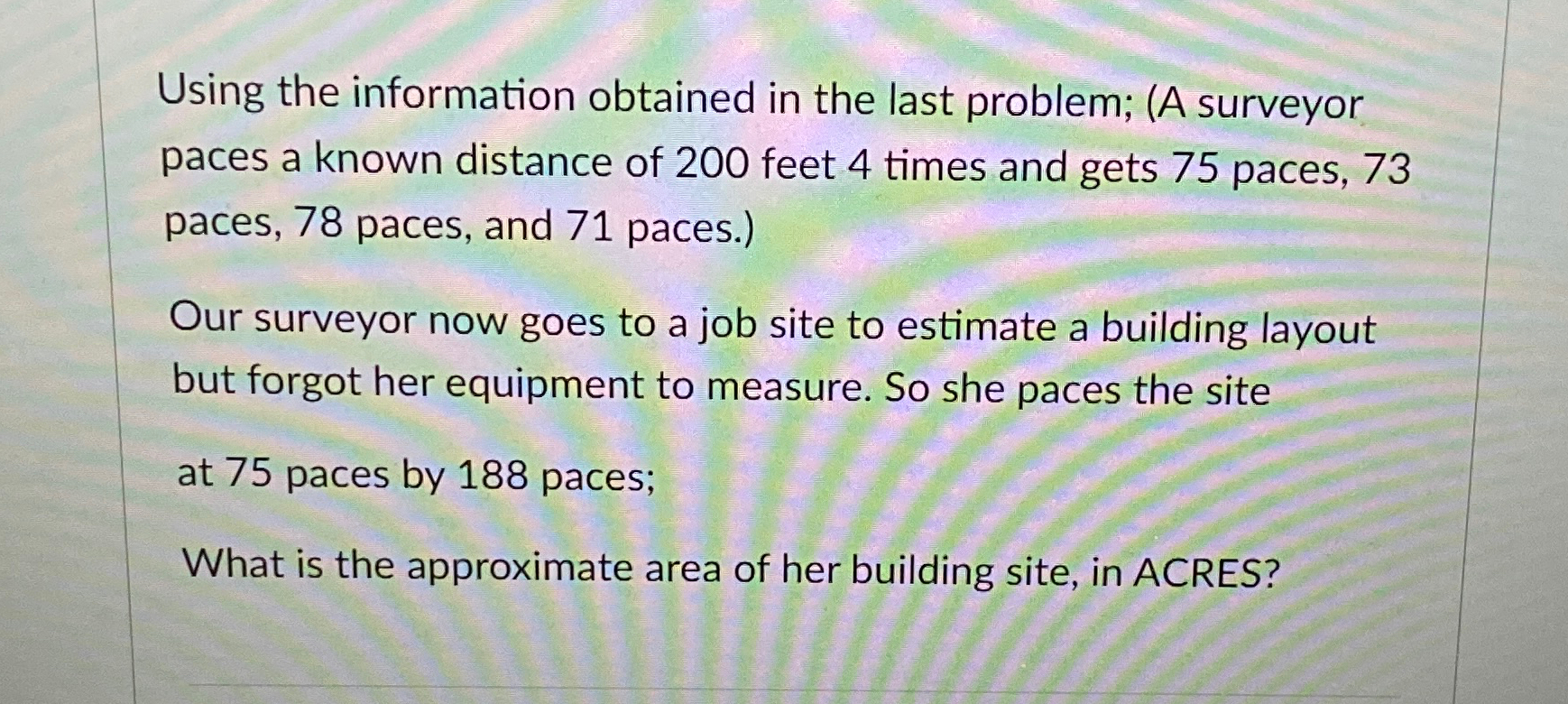 Solved Using the information obtained in the last problem; | Chegg.com