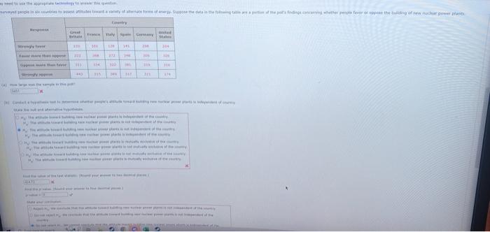 Solved (⿻)Do not reject H0. We conclude that the attitude | Chegg.com