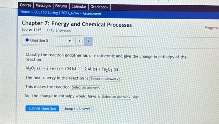 Solved Classify the reaction endothermic or exothermic and | Chegg.com