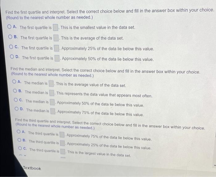 Solved The box plot shown represents data for annual average | Chegg.com