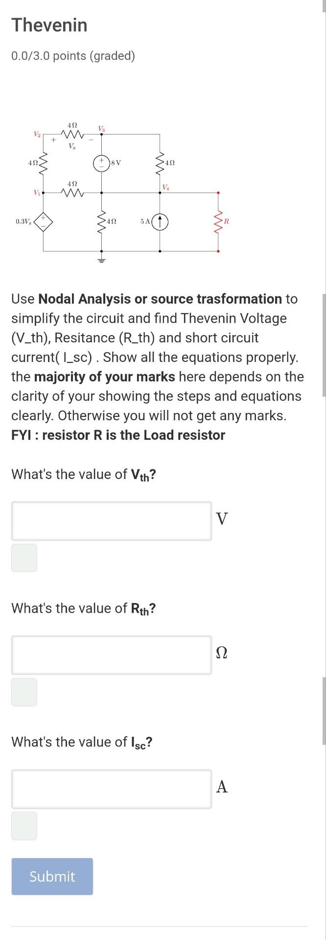 Solved For the following circuit, write the node equations. | Chegg.com