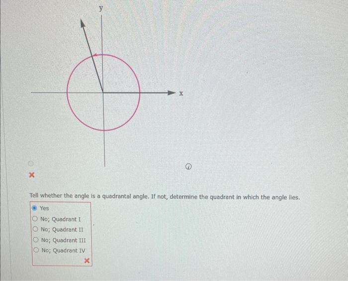 Solved Sketch the angle in standard position.5Tell whether | Chegg.com