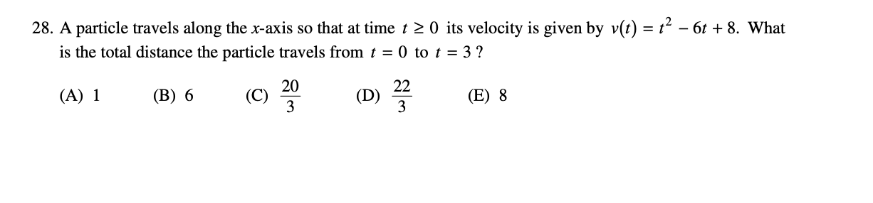Solved A particle travels along the x-axis so that at time | Chegg.com