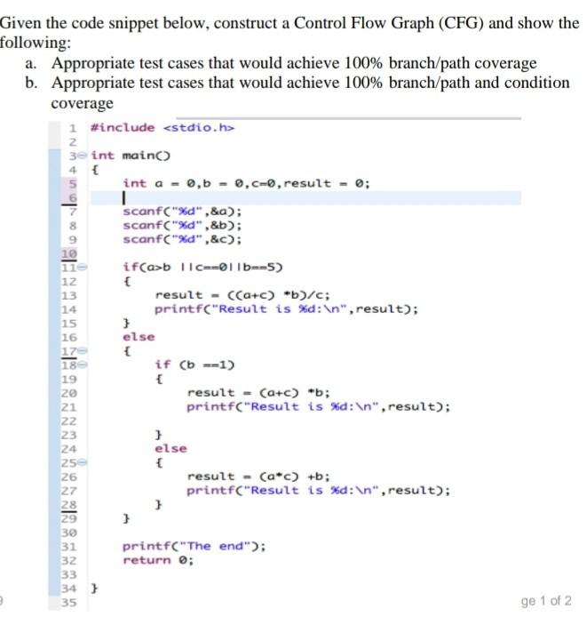 Solved 10 11 12 Given the code snippet below, construct a | Chegg.com